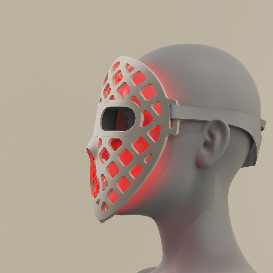 Peachaboo Glo Aurora Silicone LED Light Therapy Mask (with NIR) – Dr ...